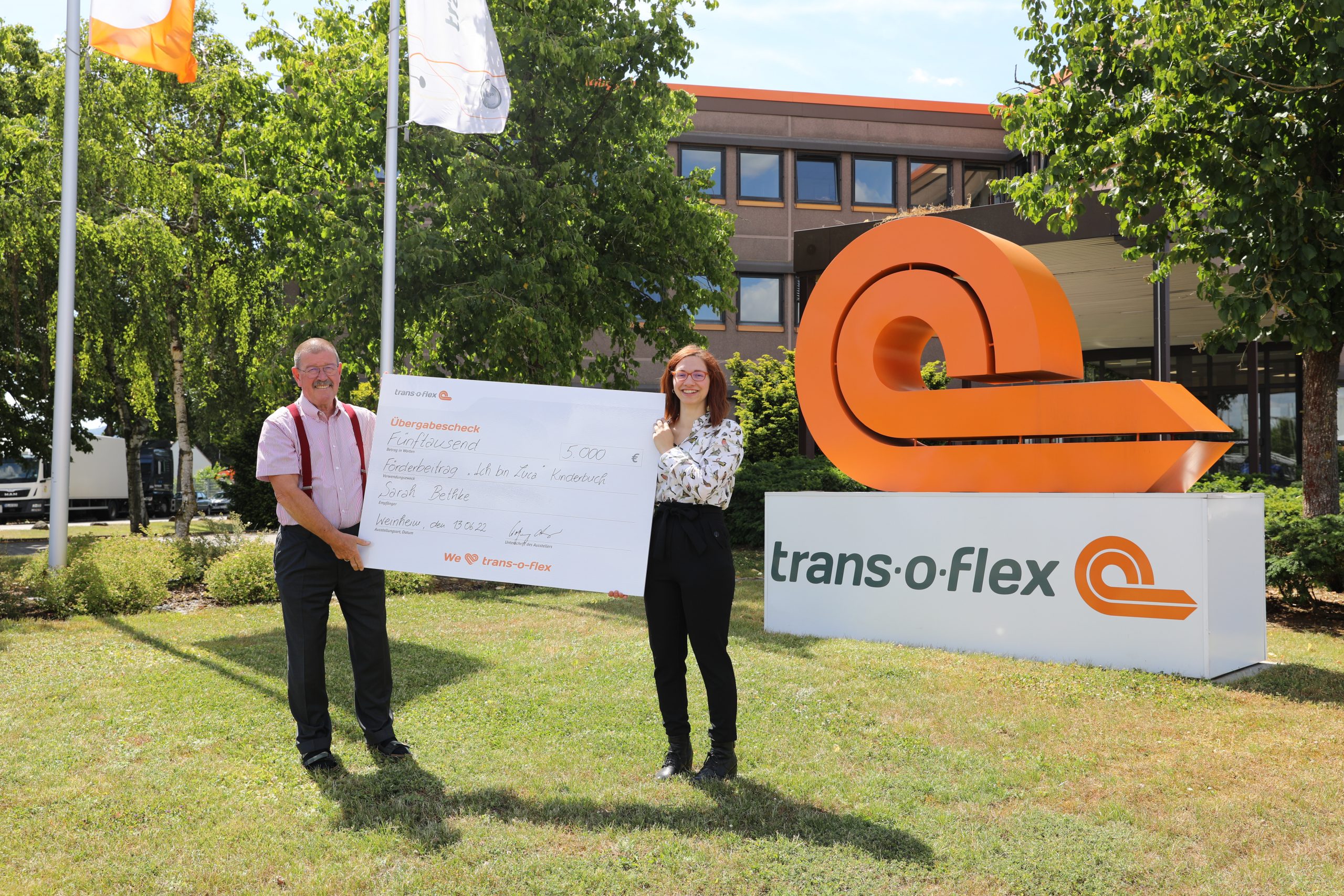 trans-o-flex sponsert Druckkosten eines Kinder-Sachbuches über Diabetes trans-o-flex sponsert Druckkosten eines Kinder-Sachbuches über Diabetes