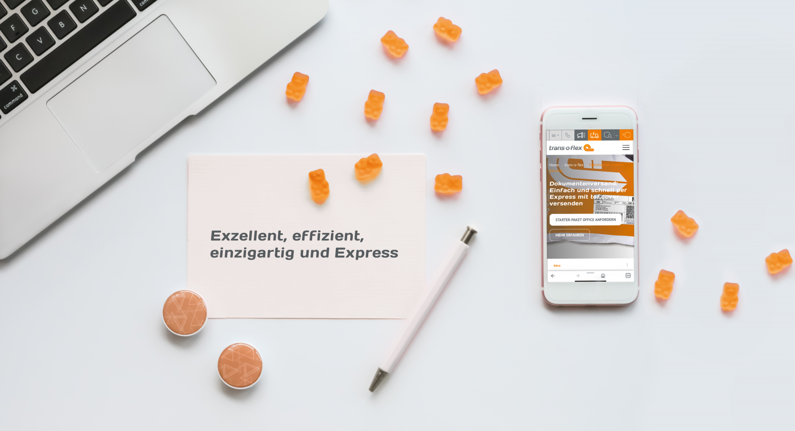 Mehr Energie - trans-o-flex-Gummibärchen - trans-o-flex